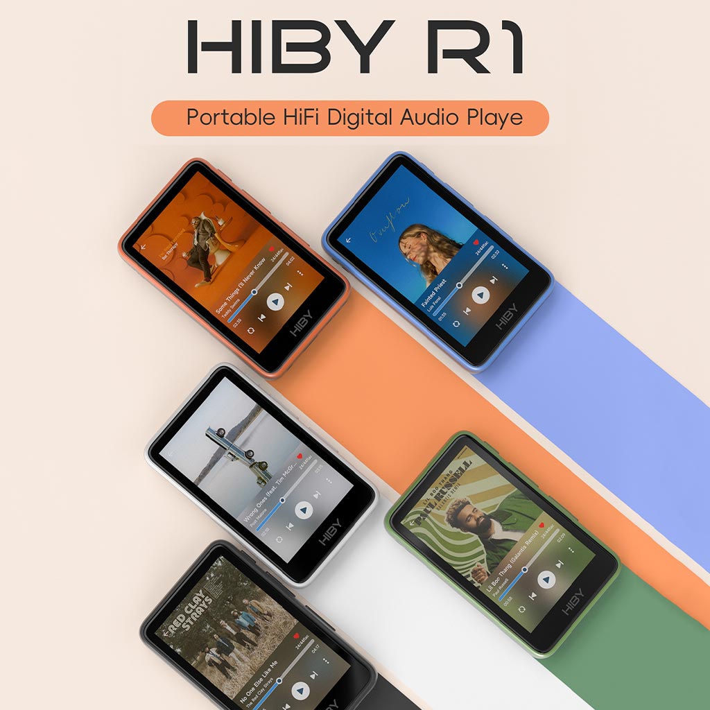 HiBy R1 Bluetooth Portable HiFi Digital Audio Player | Concept Kart