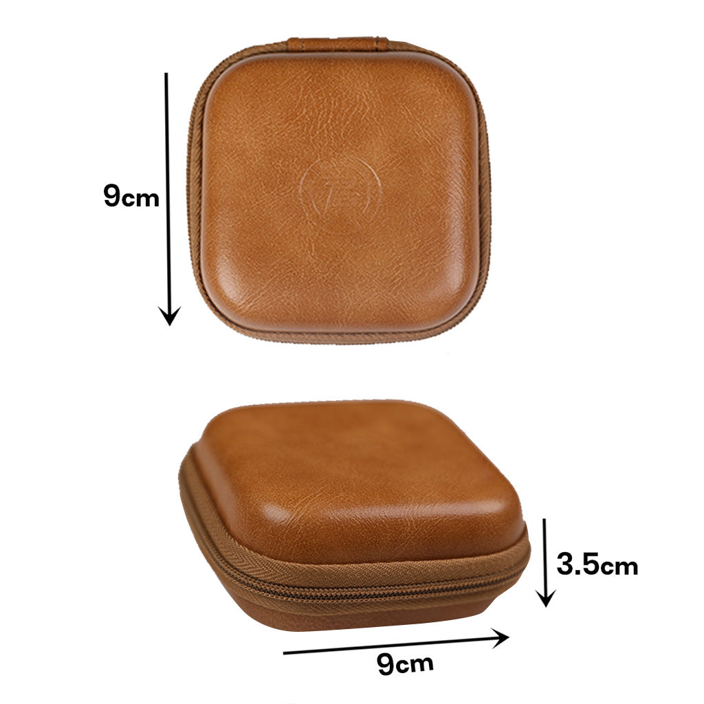 JUZEAR AC34 PU Leather Earphone Case for IEM | Concept Kart