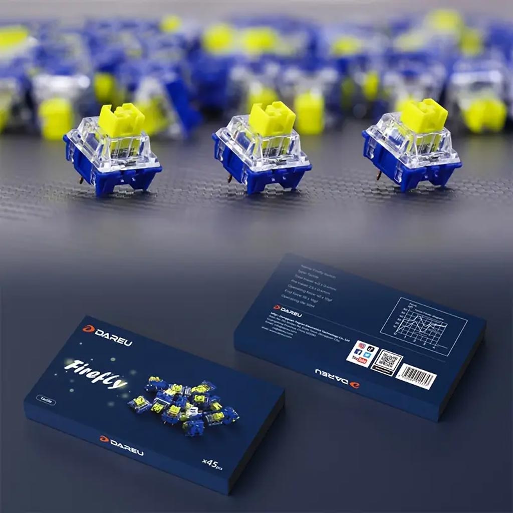 DAREU Firefly Tactile Switches for Mechanical Gaming Keyboard | Concept ...