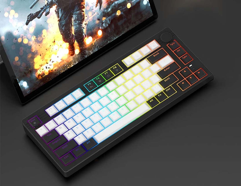 DAREU EK75 Mechanical Wired Gaming Keyboard with 75% TKL layout ...