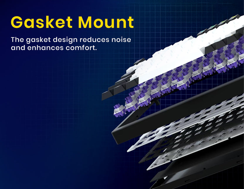 DAREU EK75 Mechanical Wired Gaming Keyboard with 75% TKL layout ...