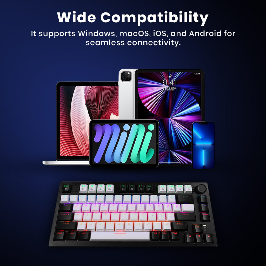 DAREU EK75 Mechanical Wired Gaming Keyboard with 75% TKL layout ...