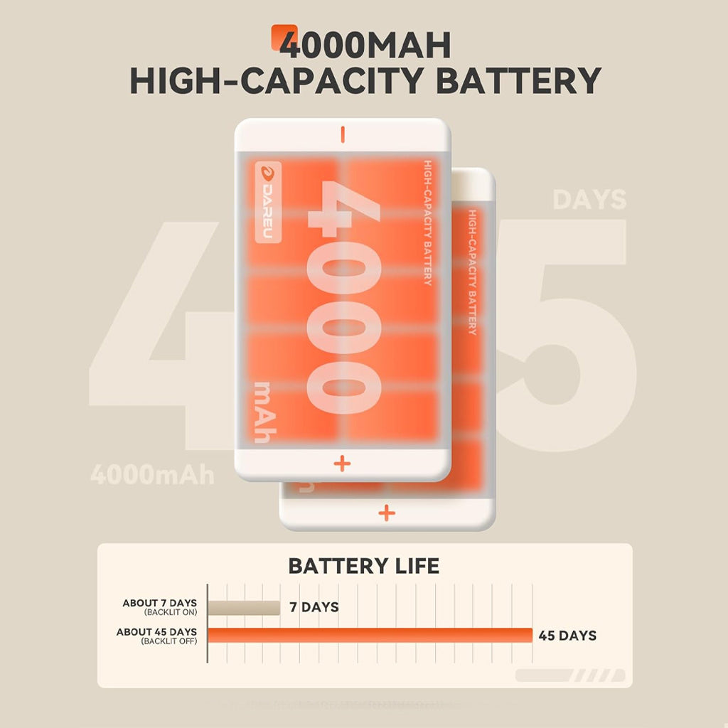 DAREU EK87Pro Mechanical Gaming Keyboard with Tri Modes & 80% Layout ...