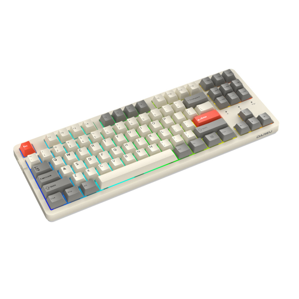 DAREU EK87Pro Mechanical Gaming Keyboard with Tri Modes & 80% Layout ...