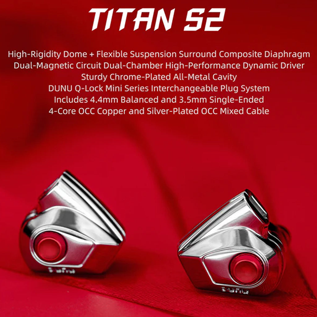 DUNU Titan S2 Dual-Chamber & Magnetic Circuit DD IEM | Concept Kart