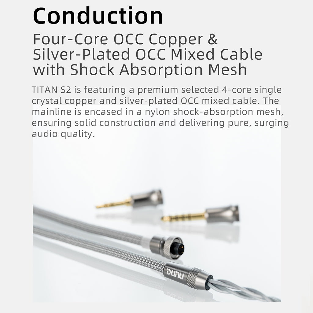 DUNU Titan S2 Dual-Chamber & Magnetic Circuit DD IEM | Concept Kart DUNU Titan S2 Dual-Chamber & Magnetic Circuit DD IEM | Concept Kart