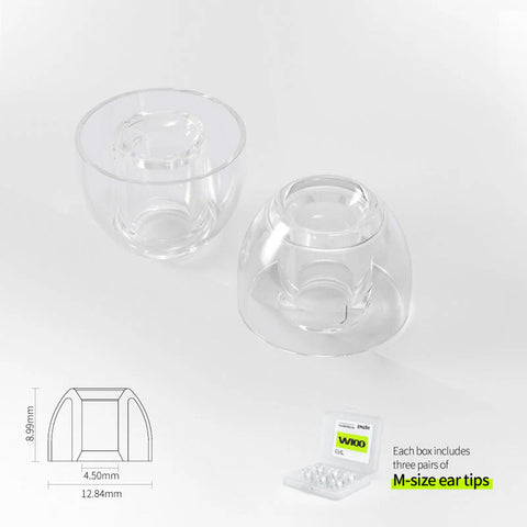 EPZ M100 Liquid Silicone Eartips for IEM | Concept Kart