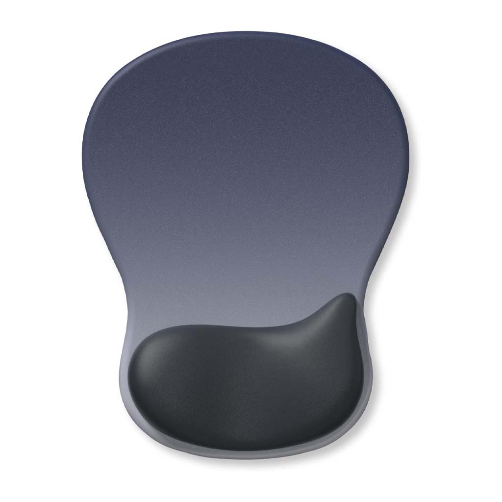 Ergonomic Silicone Gel Mouse Pad with Wrist Rest, Non-Slip Base ...