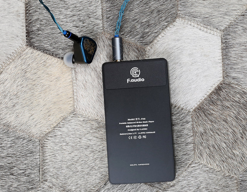 F.AUDIO FA4 Dual ES9038Q2M DAC Bluetooth Digital Audio Player | Concept ...