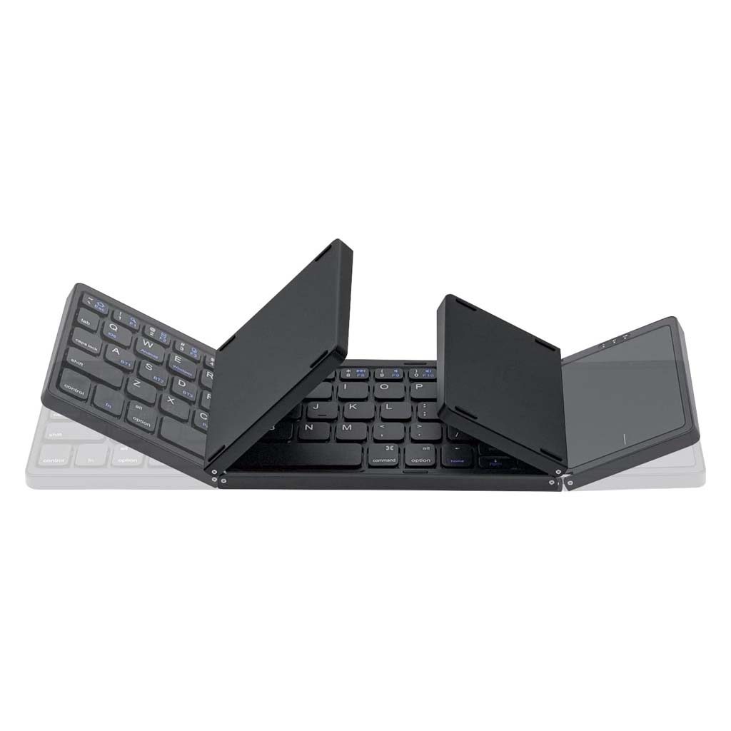 B089T Tri Fold Foldable Bluetooth Keyboard with Touchpad | Concept Kart
