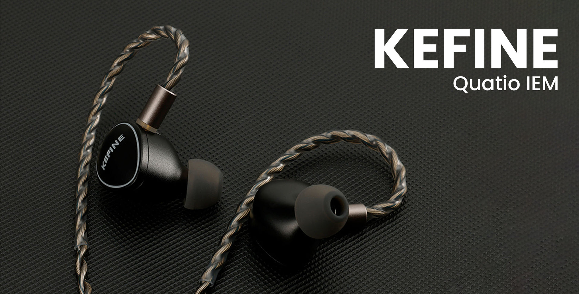 KEFINE Quatio 2DD +2BA Hybrid Drivers In Ear Monitor | Concept Kart