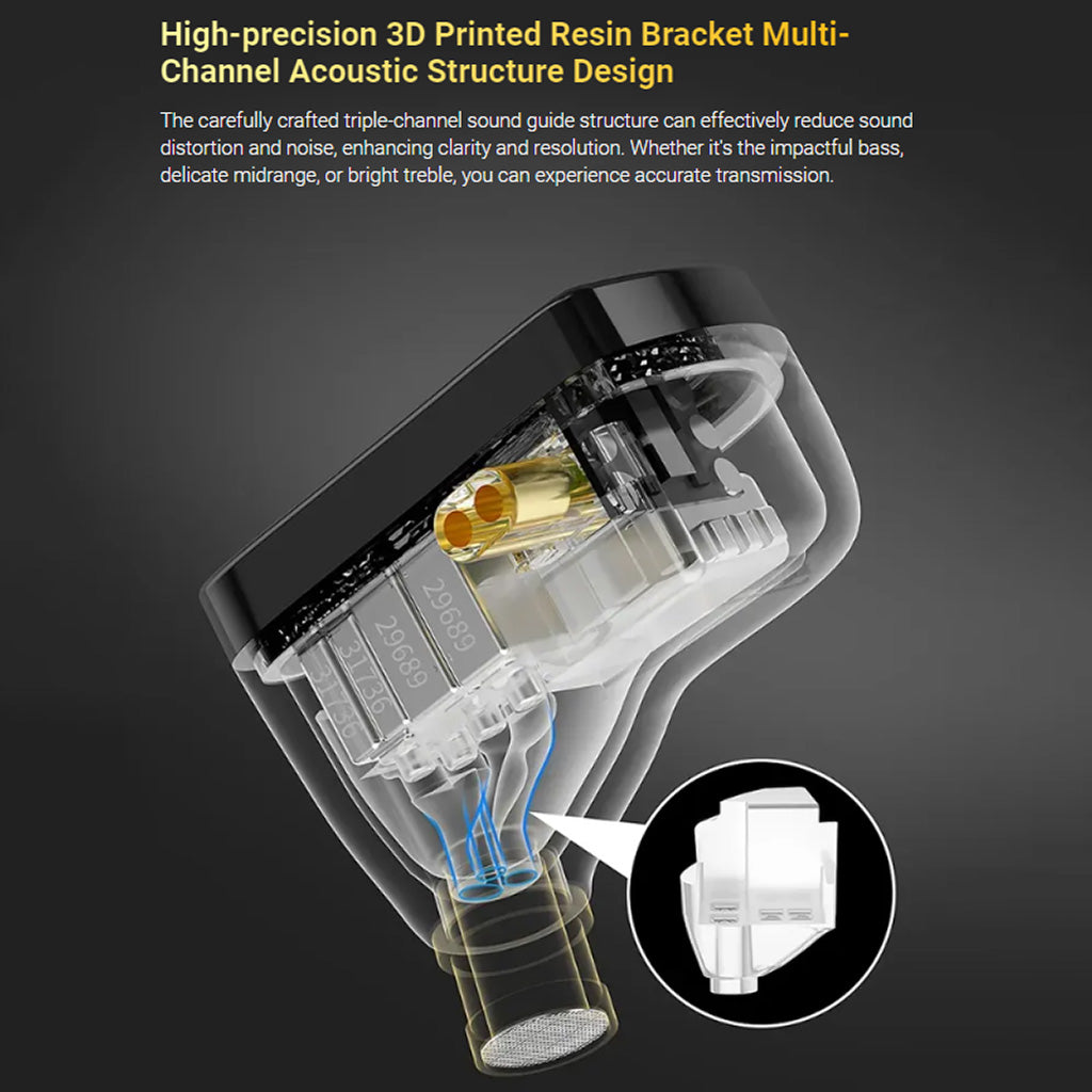 KZ AS16 Pro X 16 Balanced Armature Drivers In Ear Monitor | Concept Kart