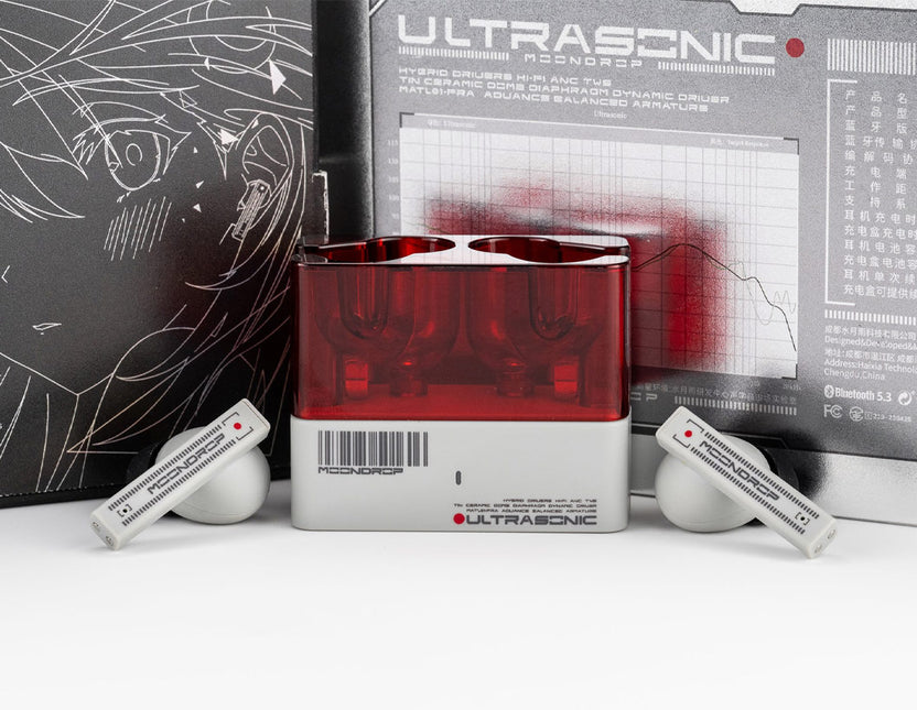 MOONDROP ULTRASONIC True Wireless Stereo Earbuds (Hybrid Drivers ...