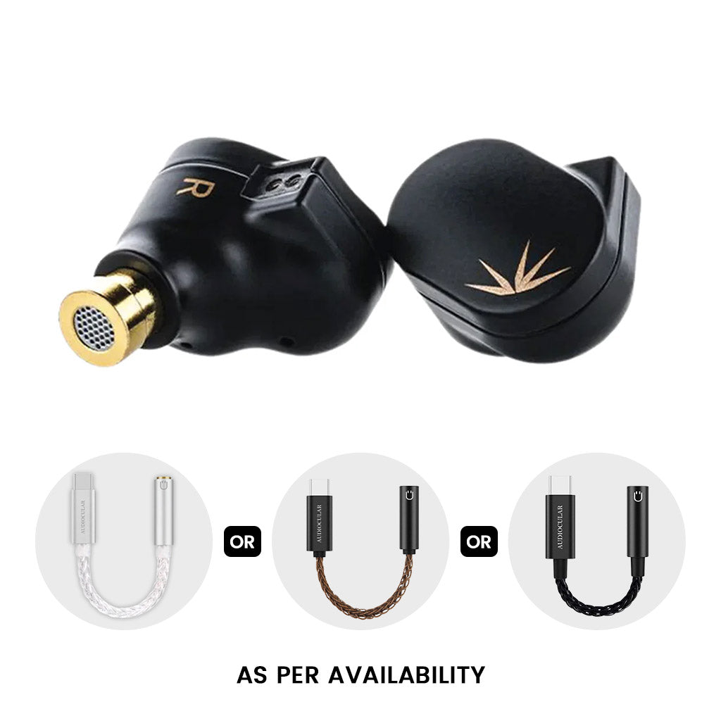 MOONDROP Chu II/2 IEM + AUDIOCULAR D07 Slim DAC & Amp | Concept Kart