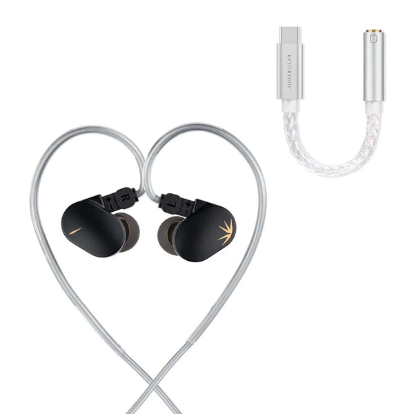 MOONDROP Chu II/2 IEM + AUDIOCULAR D07 Slim DAC & Amp | Concept Kart