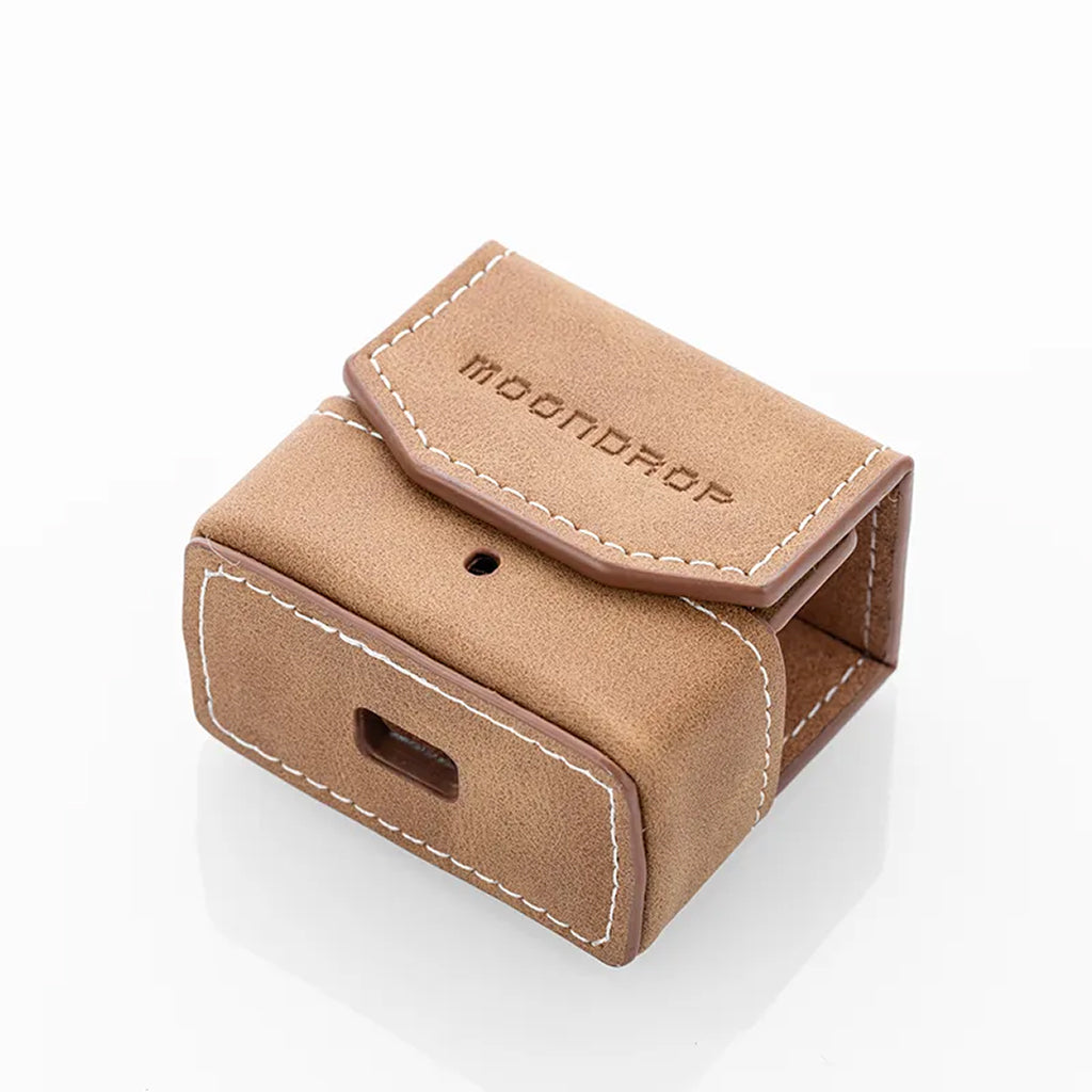 Moondrop Space Travel Earbuds Leather Case | Concept Kart