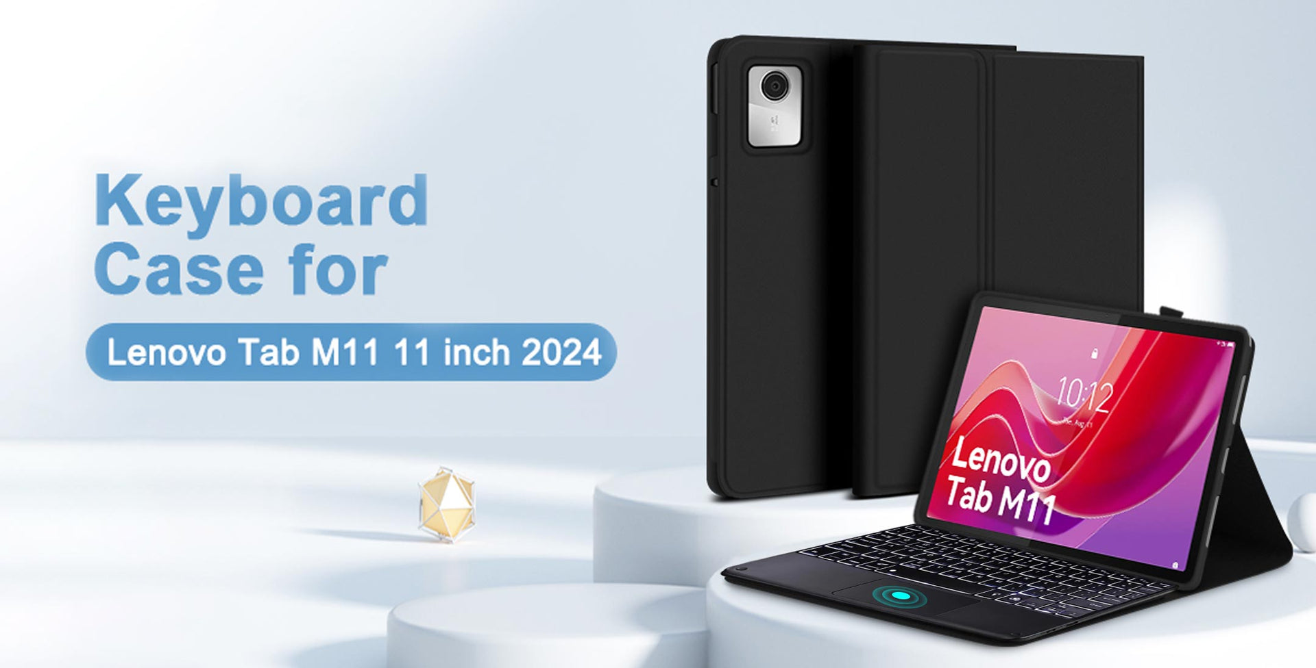 PST-M11 Keyboard Case Cover for Lenovo Tab M11 11 inch 2024 TB330FU ...