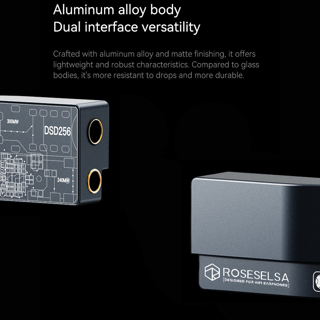 ROSESELSA RS 9039 ES9039Q2M Portable Flagship DAC/Amp | Concept Kart