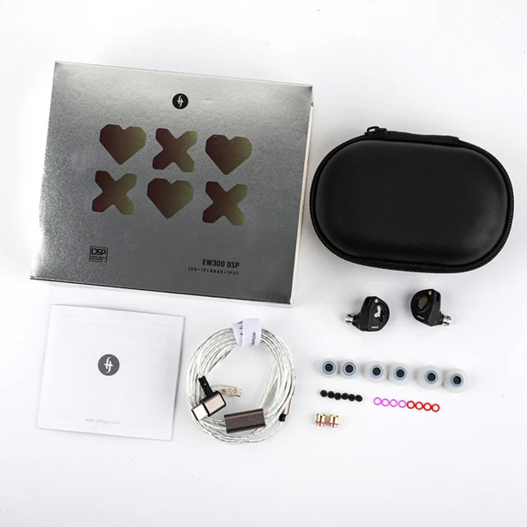 SIMGOT EW300 1 DD + 1 Planar + 1 PZT Hybrid Driver IEM | Concept Kart