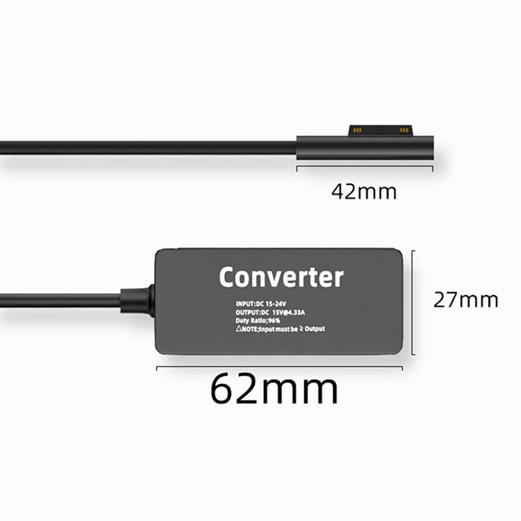 TECPHILE 65W Surface Pro Charging Converter Cable | Concept Kart