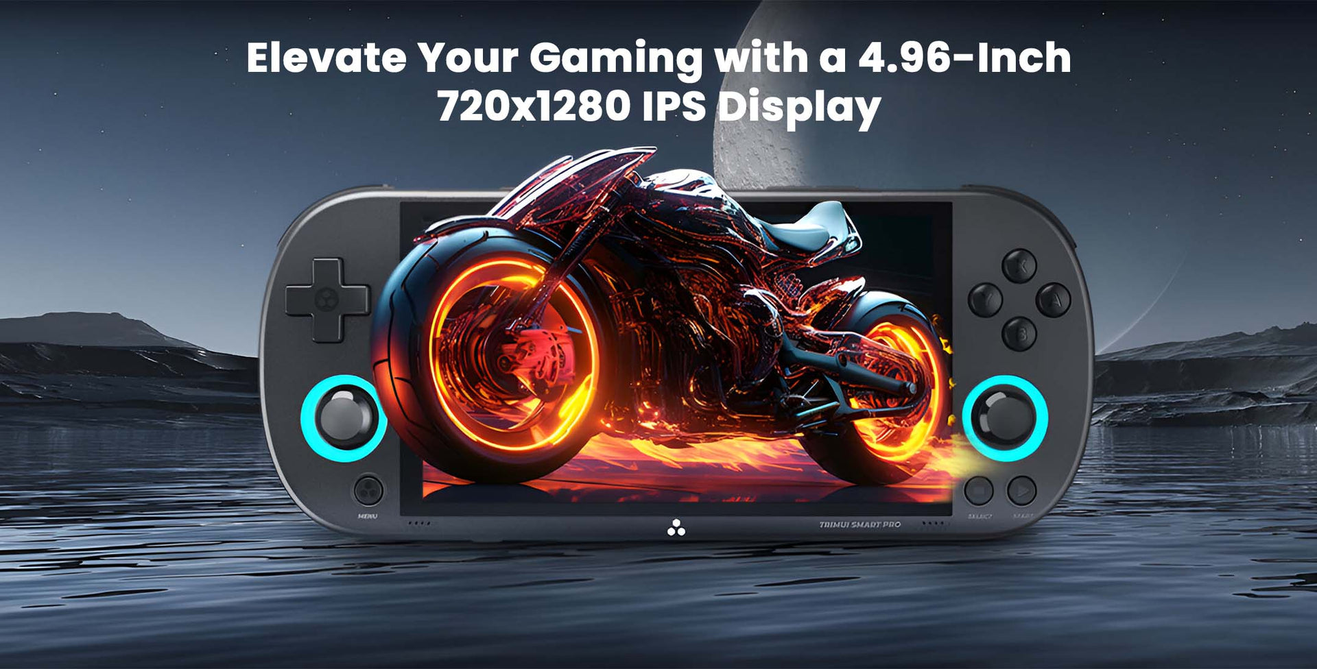 TRIMUI Smart Pro 5" Handheld Game Console with Preinstalled Emulator ...