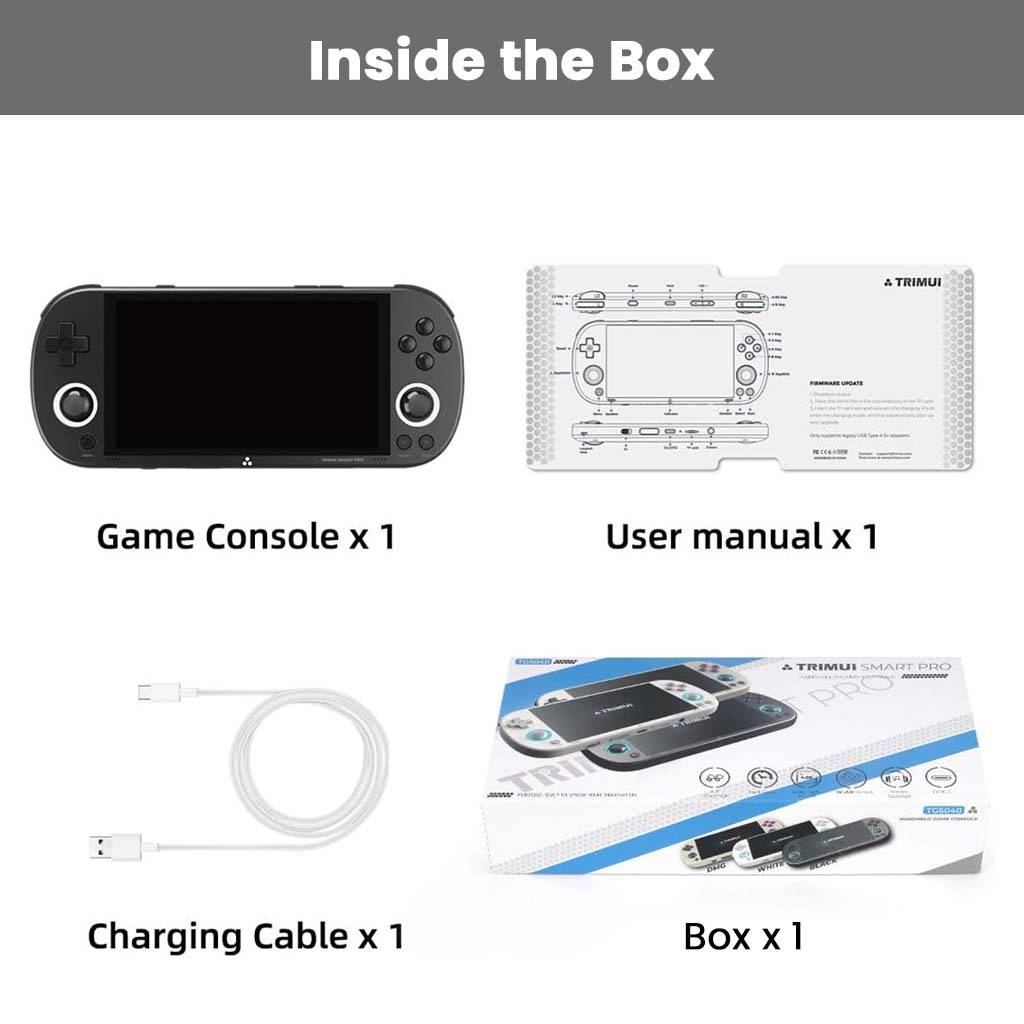 TRIMUI Smart Pro 5" Handheld Game Console with Preinstalled Emulator | Concept Kart