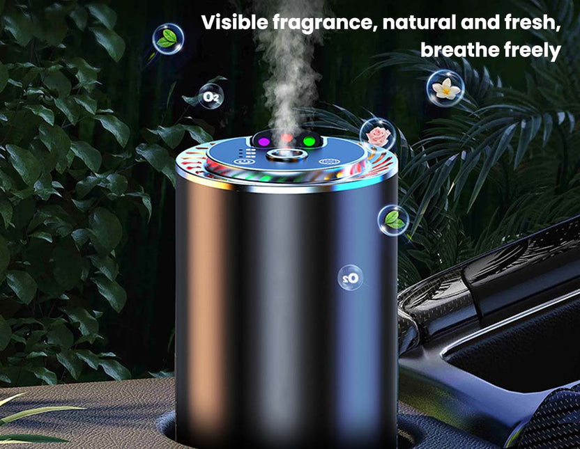 Z11-B Car Air Freshener Automatic Diffuser with Laser Starlight Projec ...