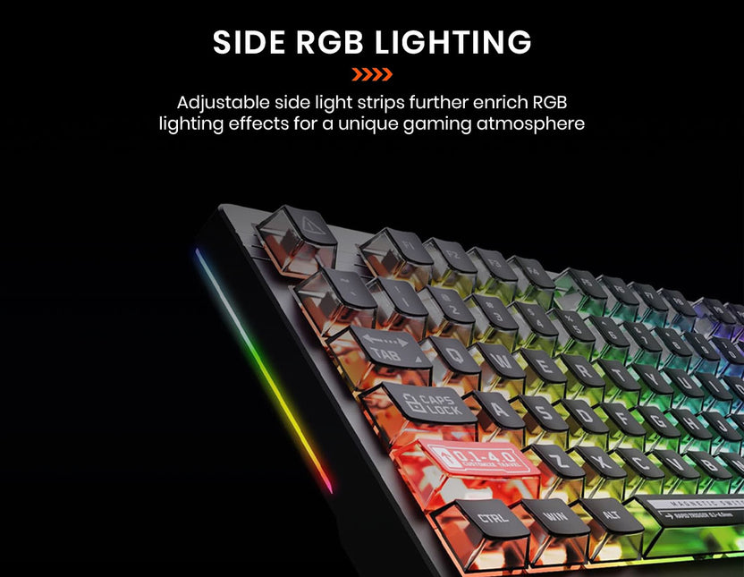 DAREU EK75RT Mechanical Wired Gaming Keyboard with Rapid Trigger | Concept Kart