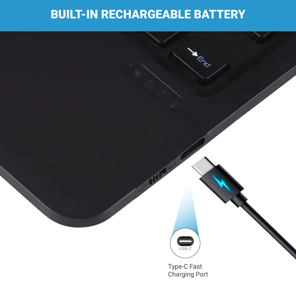 B102 Wireless Keyboard with Touchpad | Concept Kart