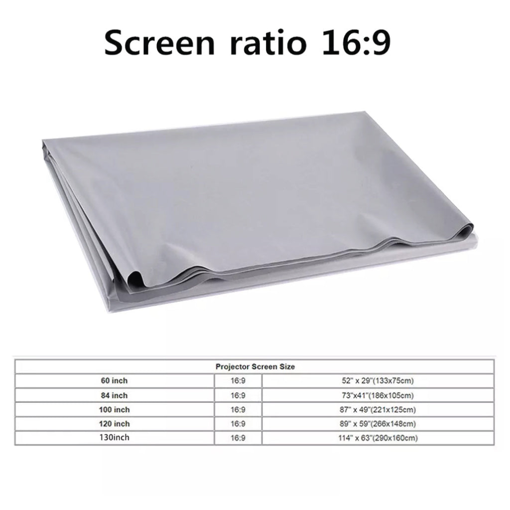 Byintek Portable Metal Projection Screen | Concept Kart