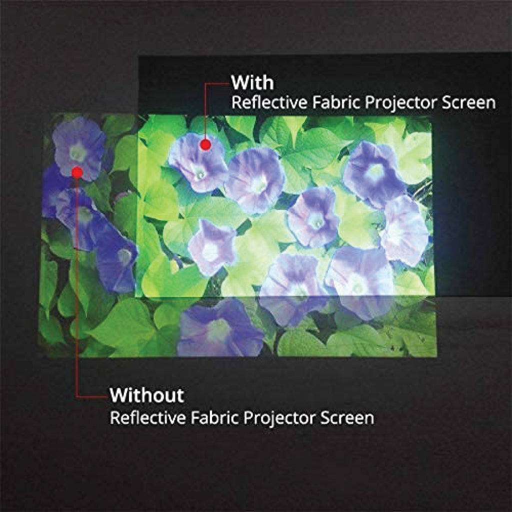 Byintek Portable Metal Projection Screen | Concept Kart