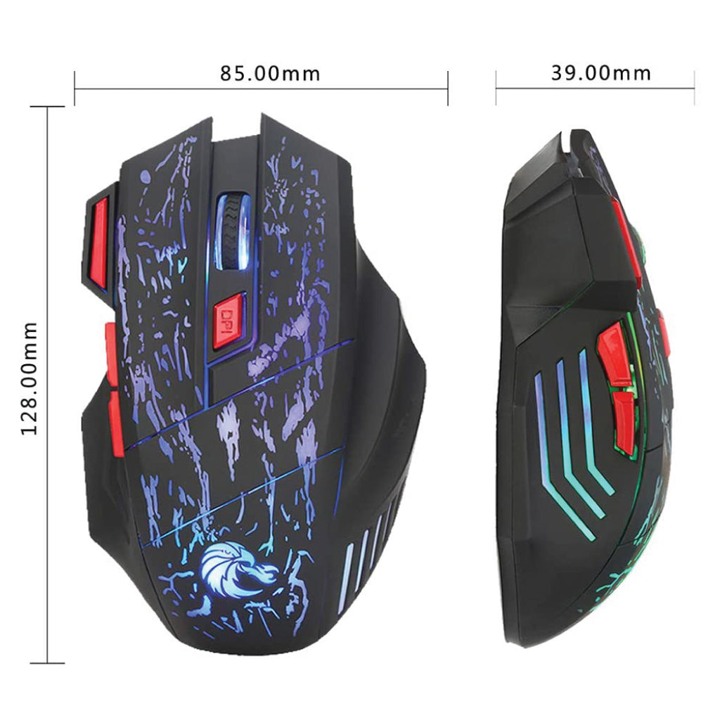 HXSJ H300 Wired Optical 7D Gaming Mouse | Concept Kart