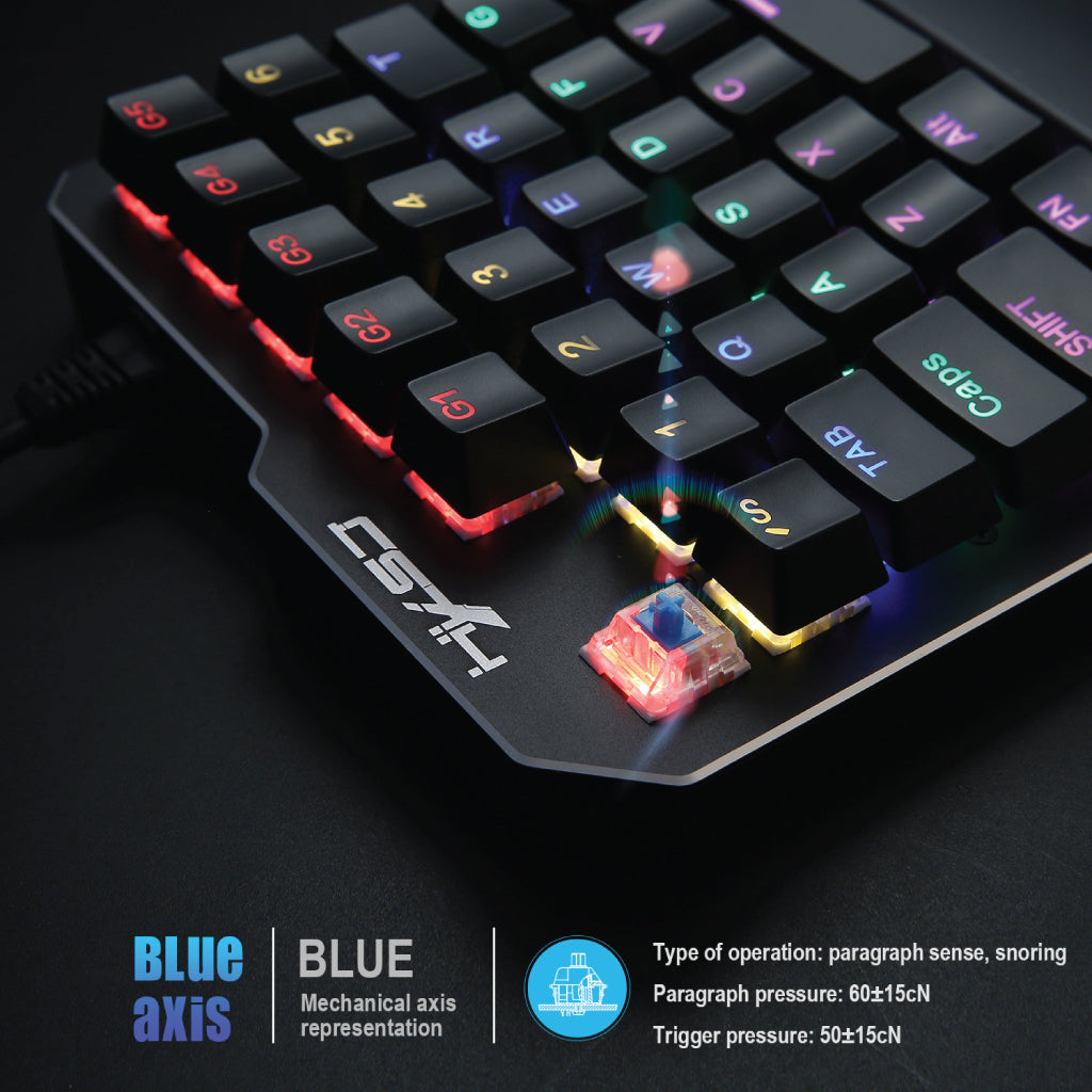 HXSJ J100 Wired Gaming Keyboard | Concept Kart
