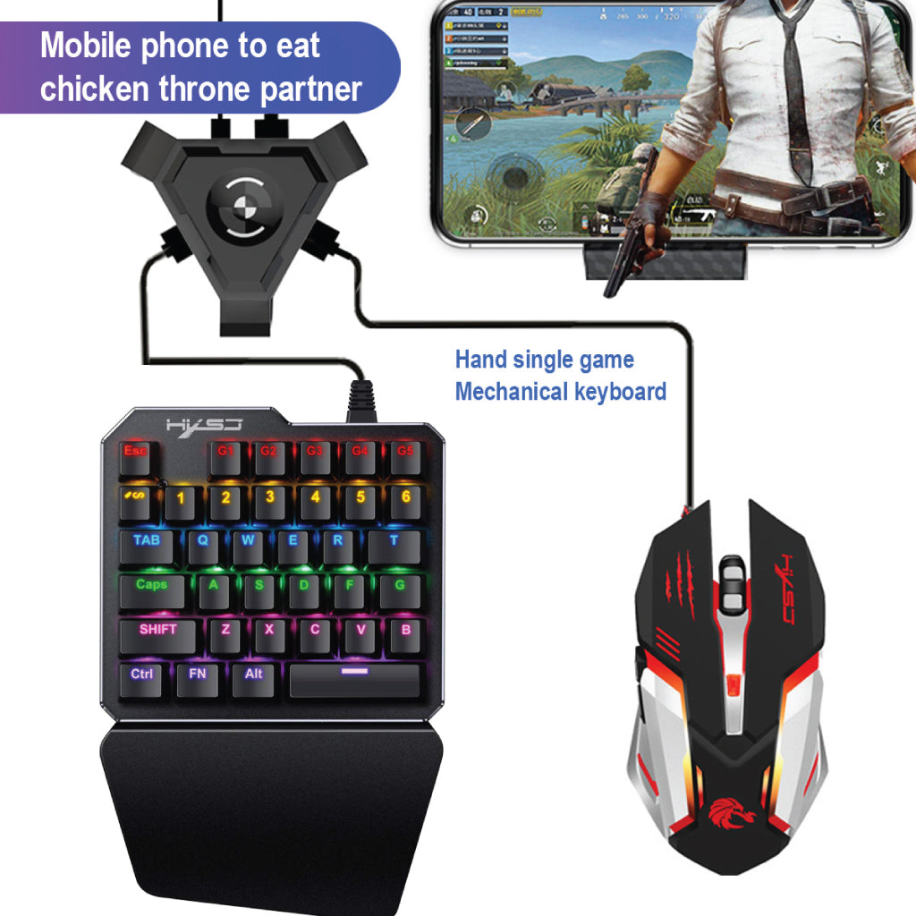 HXSJ J100 Wired Gaming Keyboard | Concept Kart