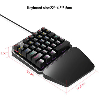 HXSJ J100 Wired Gaming Keyboard | Concept Kart