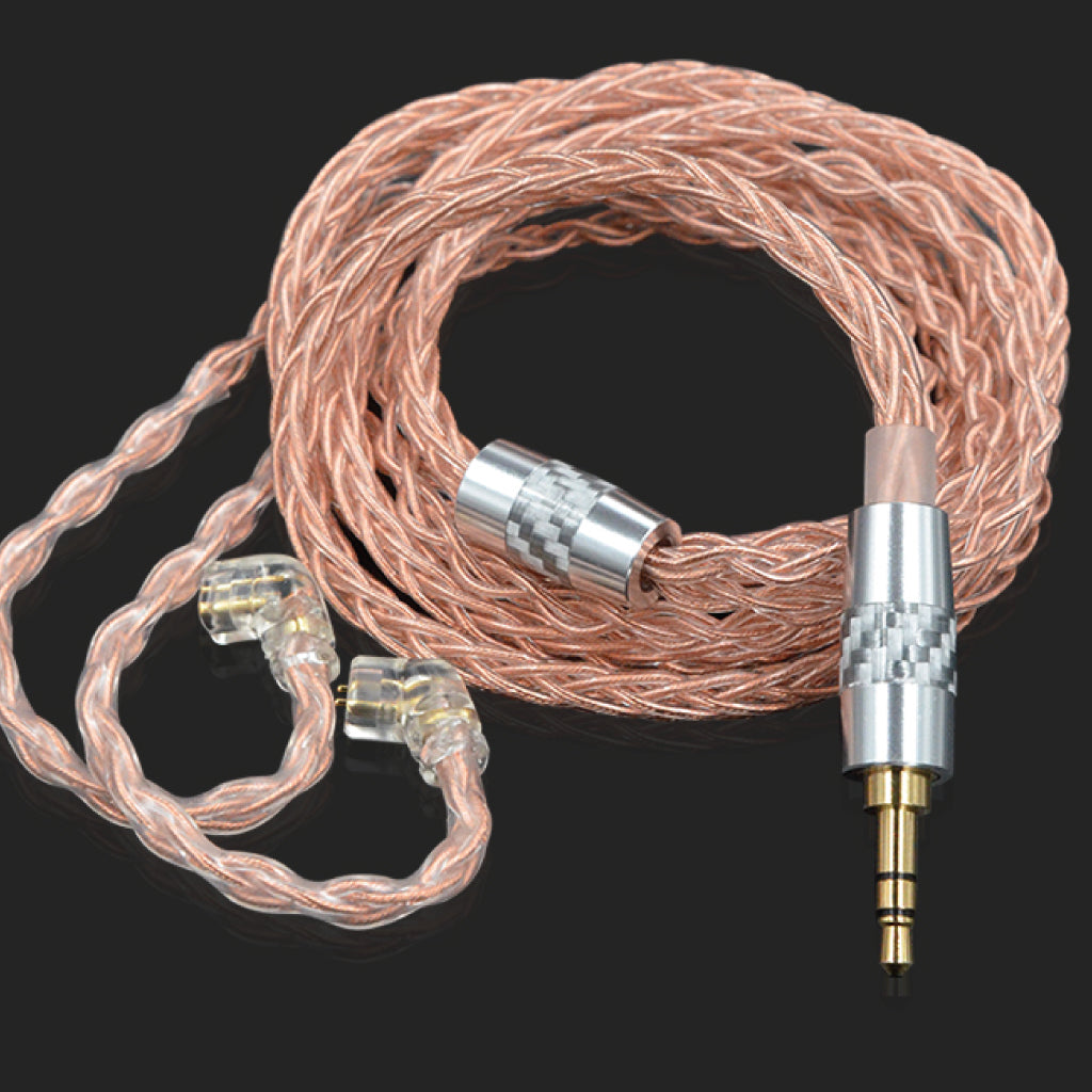 KZ 8 Core OFC Upgrade Cable For IEM | Concept Kart