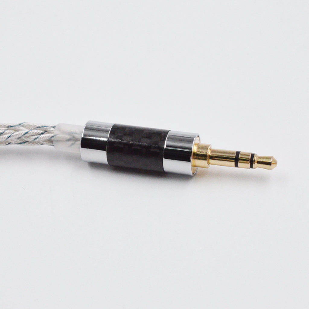 KZ 8 Core Silver Blue Mixed Upgrade Cable for IEM | Concept Kart