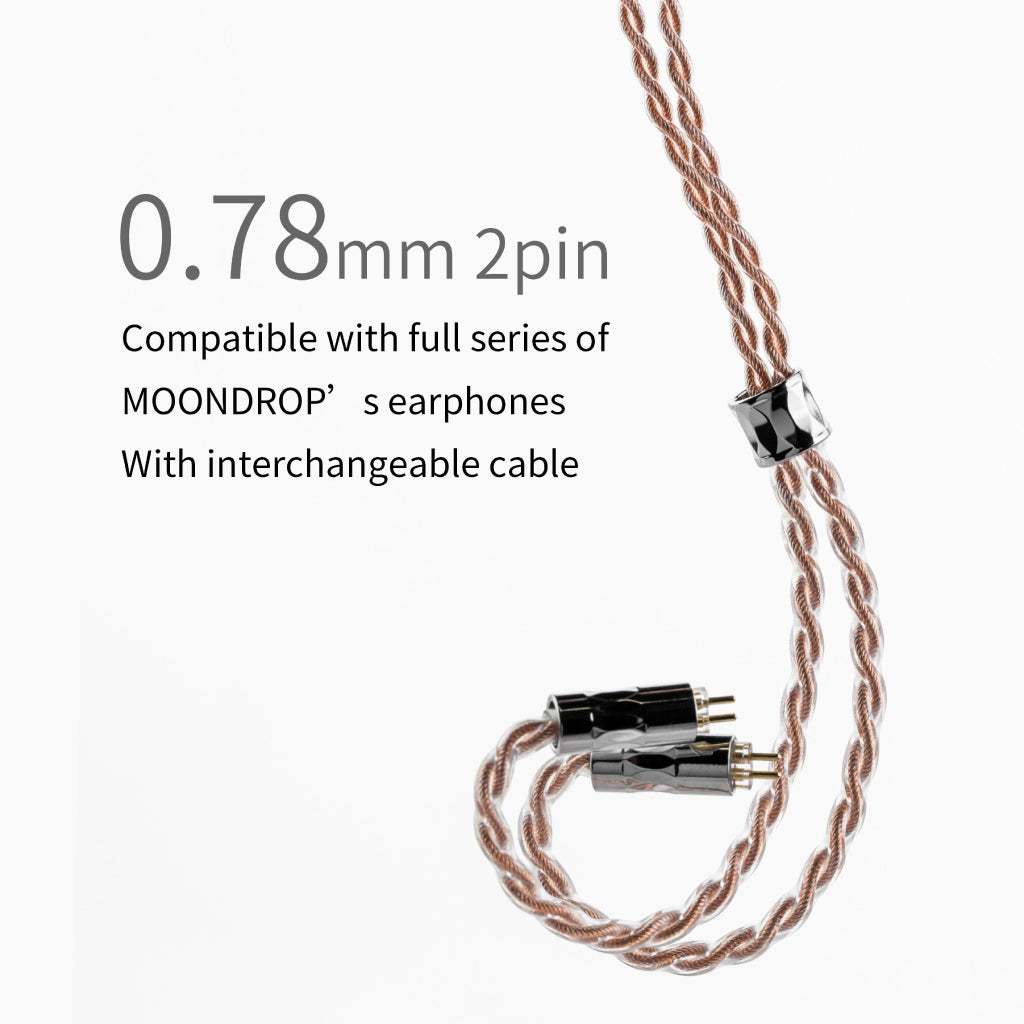 MOONDROP LINE-T Upgrade Cable for IEM | Concept Kart