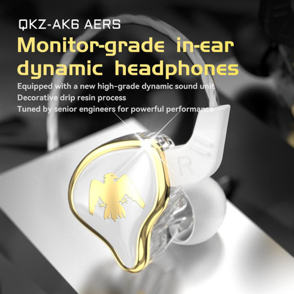 QKZ AK6 Ares Wired IEM | Concept Kart
