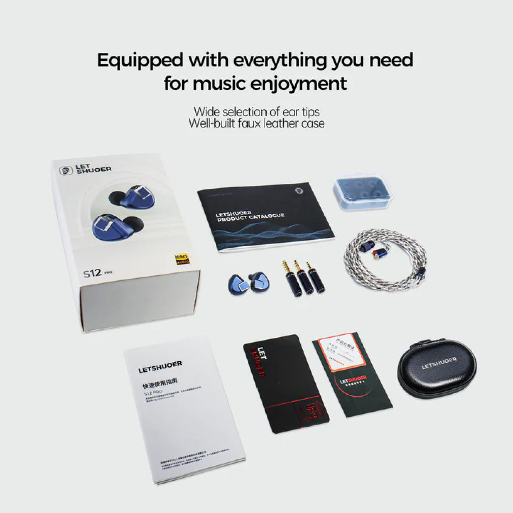 LETSHUOER S12 Pro Wired IEM | Concept Kart