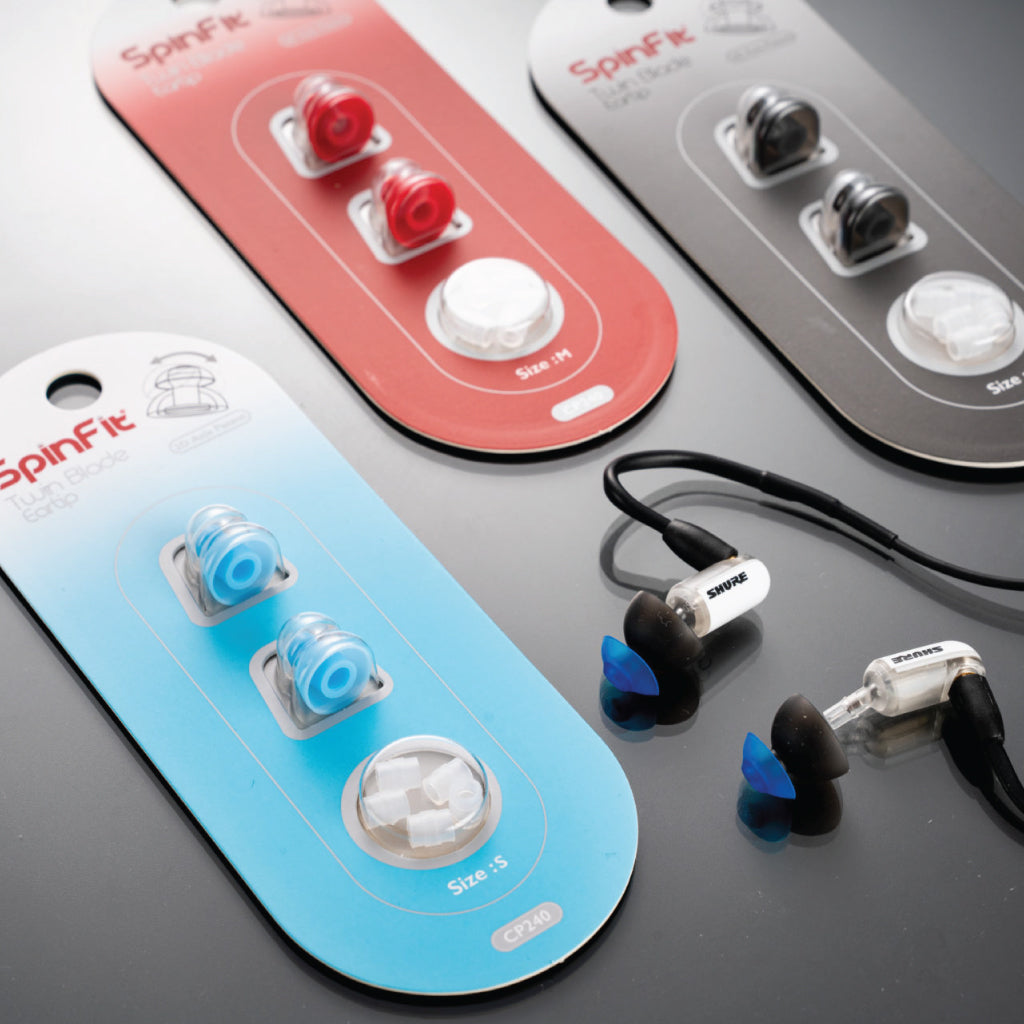 SpinFit CP240 Twin Blade Eartips | Concept Kart