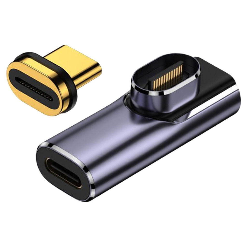 TECPHILE 100W Type C Female to Type C Male Magnetic Adapter | Concept Kart