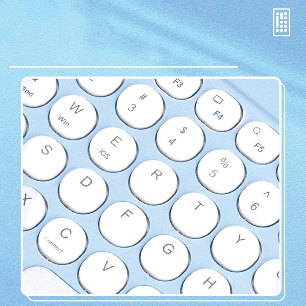 TECPHILE - X4 Ultra Slim Bluetooth Wireless Keyboard | Concept Kart