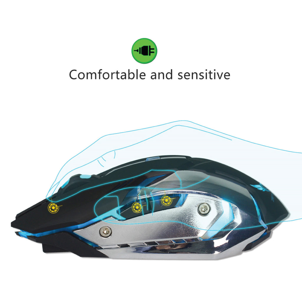 ZERODATE X70 Wireless Gaming Mouse | Concept Kart