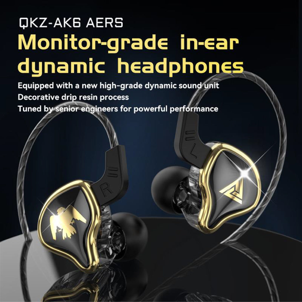 QKZ AK6 Ares Wired IEM | Concept Kart