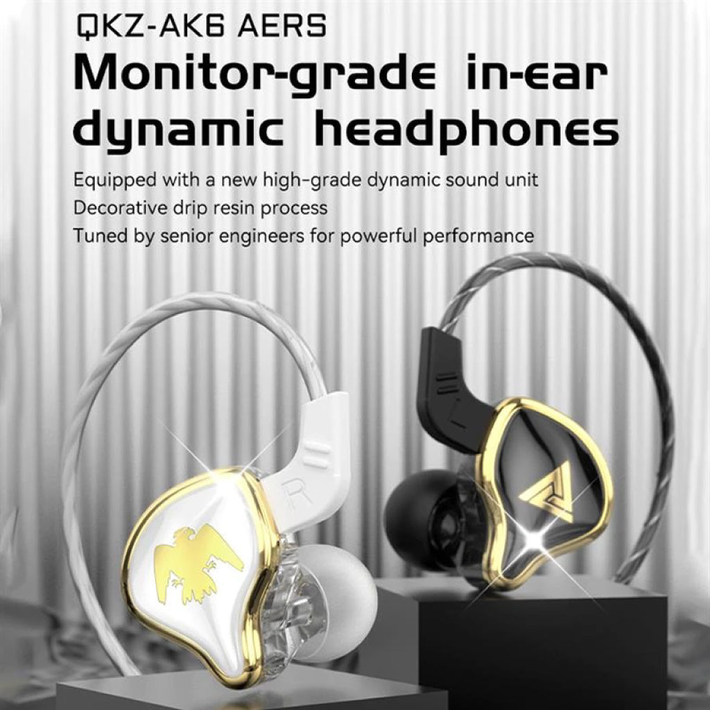 QKZ AK6 Ares Wired IEM | Concept Kart